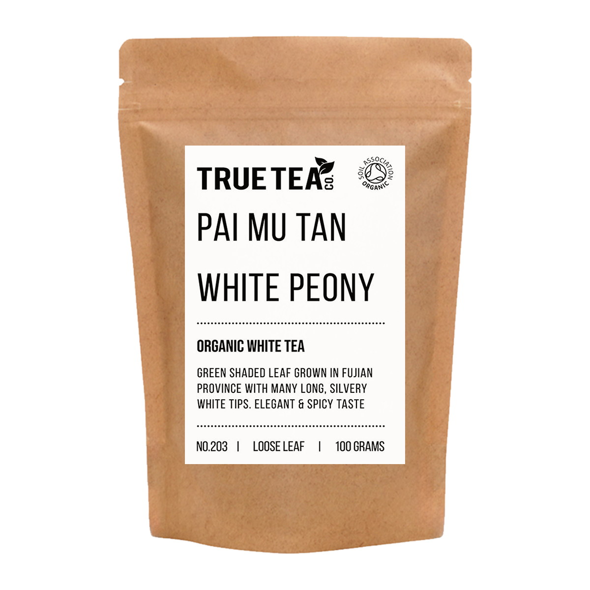 Organic Pai Mu Tan White Tea | Bai Mu Dan Loose Leaf | True Tea