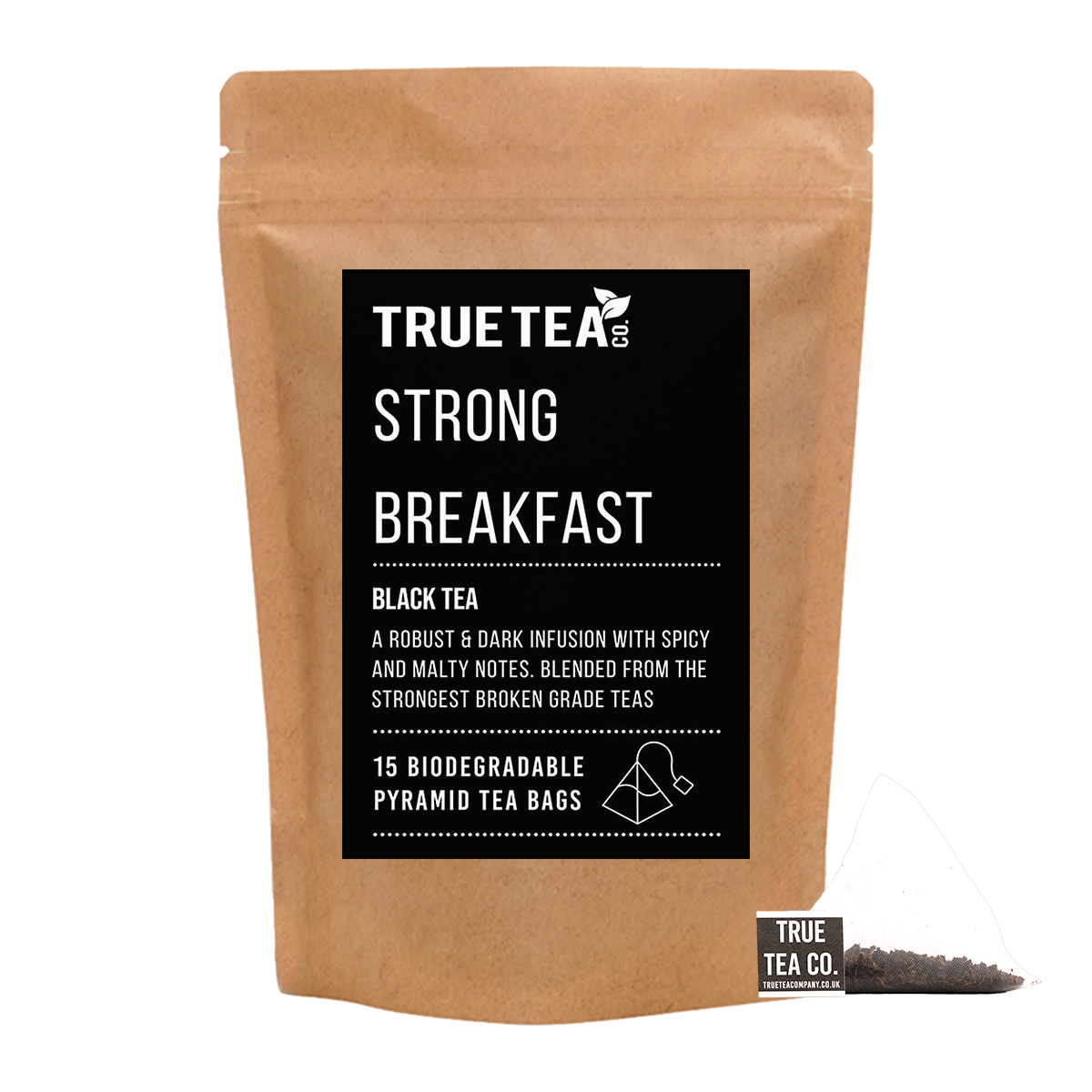 Strong Breakfast Pyramid Tea Bags | Black Tea | Black Tea Bags