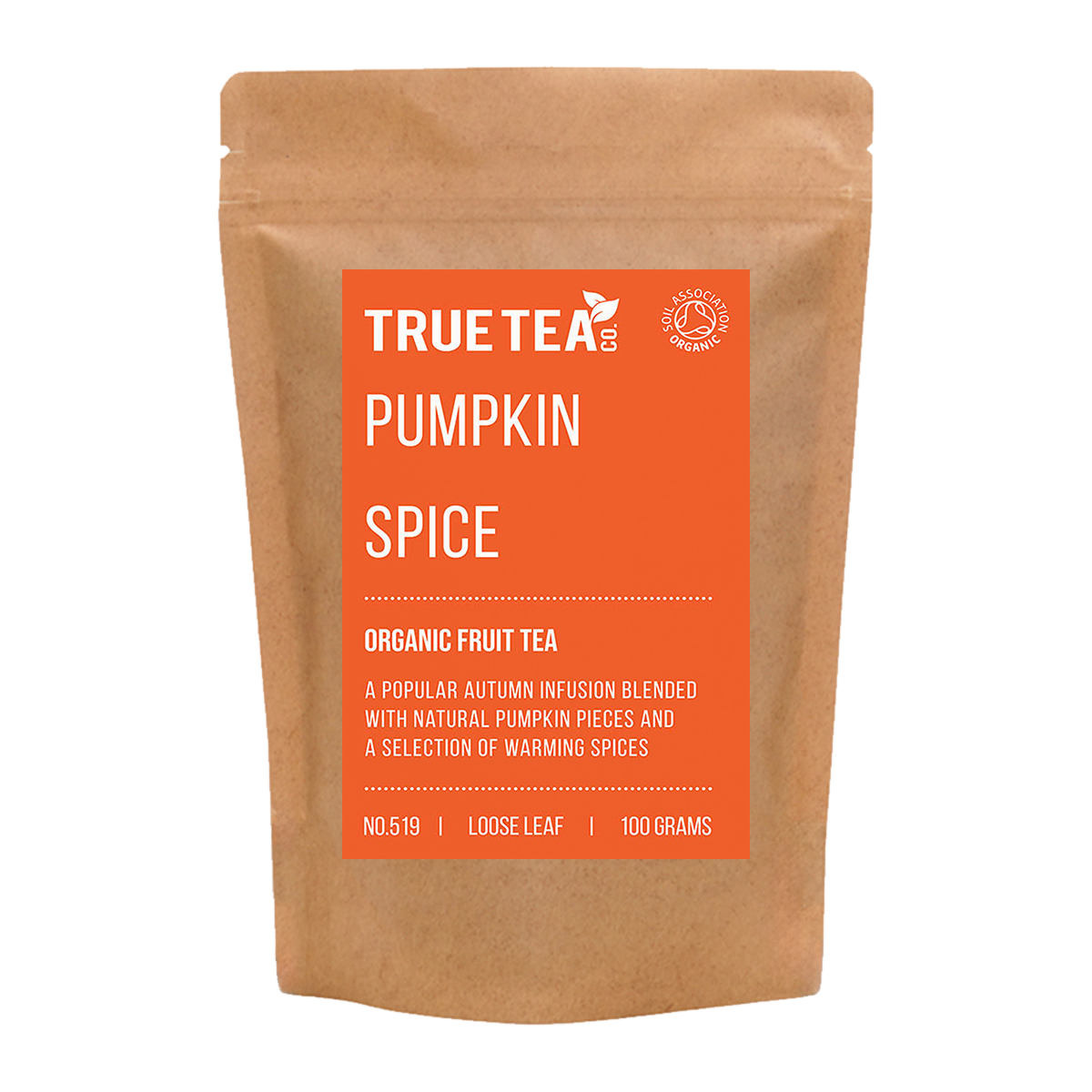 Pumpkin Spice Organic | Loose Leaf Fruit Tea | True Tea Co.