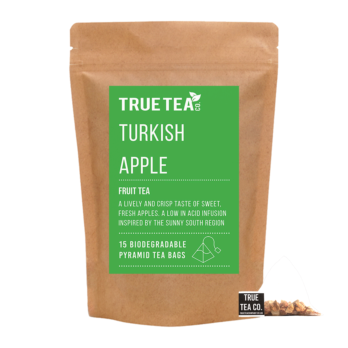 Turkish Apple Pyramid Tea Bags - Fruit Tea Bags - True Tea Co.