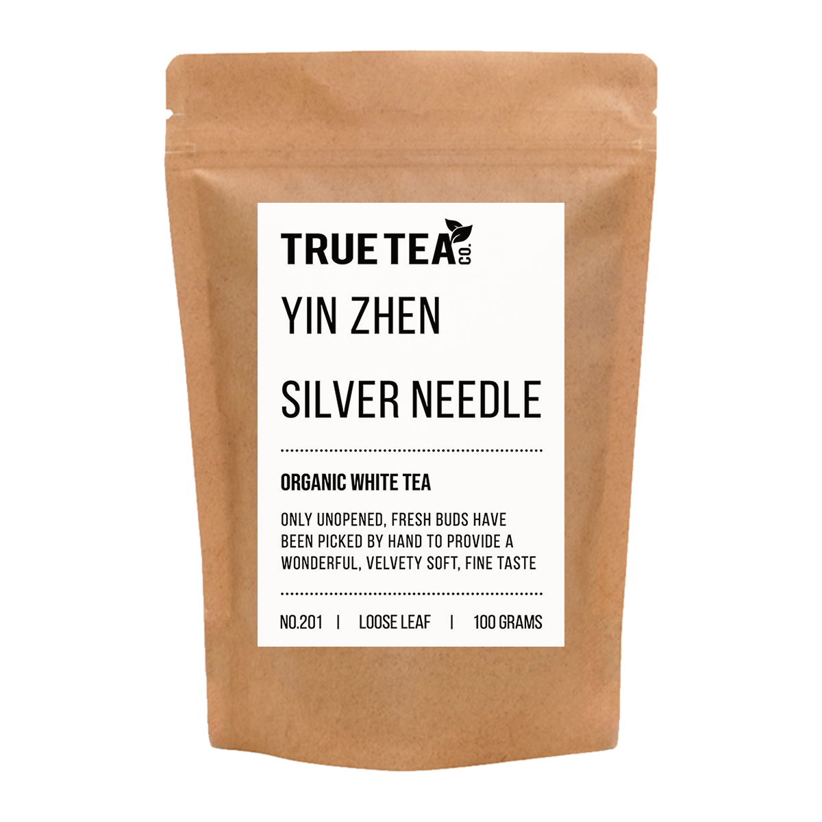 Silver Needle White Tea | Organic Loose Leaf Yin Zhen White Tea